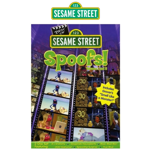 Sesame Street | Media | Nip Best Of Sesame Street Spoofs Dvd Volumes 2 ...